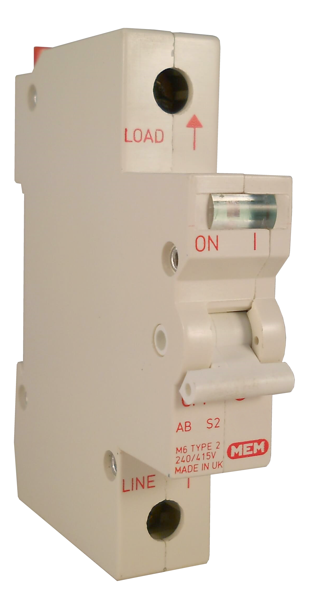 Connect Electrical Wholesale Ltd | MEM AB16S2 MCB 16A SP M6 Type 2