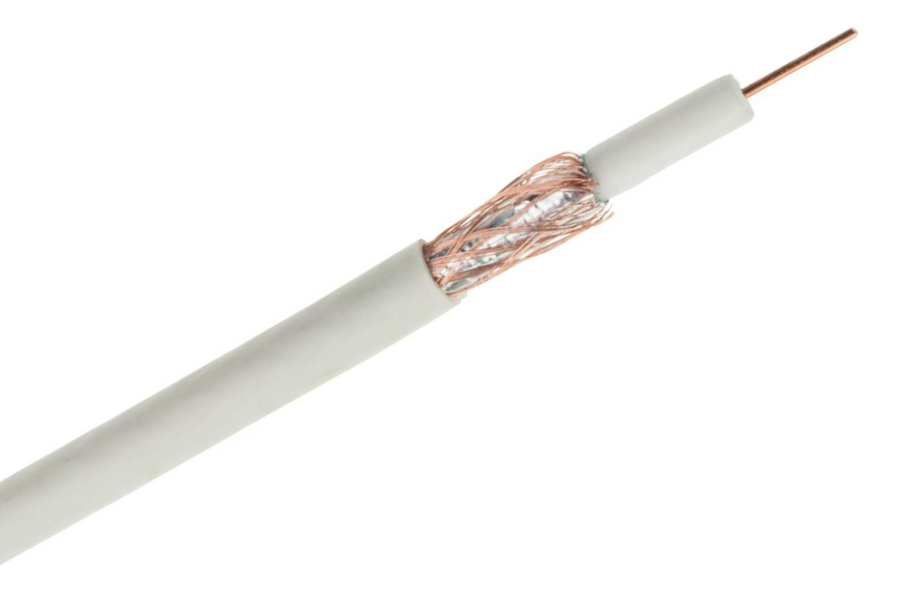 Connect Electrical Wholesale Ltd | Coax Cable RG6 White